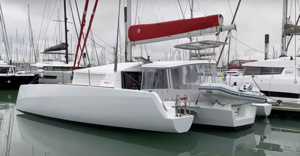 New NEEL 43 Cruising Trimaran Is Amazing - Blue Water Sailing