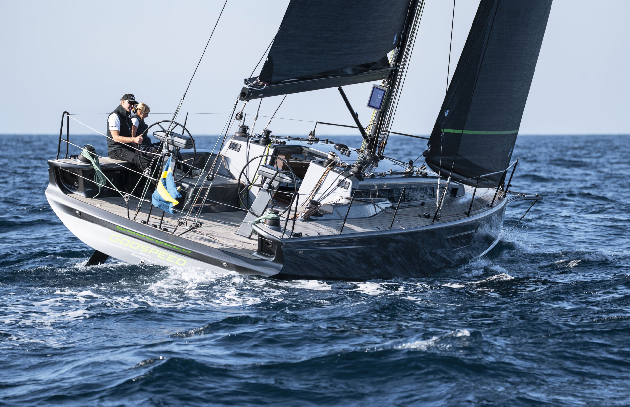 New Shogun 43: Swedish-Built Cruising Rocket Ship - Blue Water Sailing