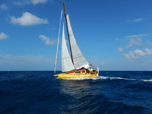 Solar-Assisted, Volcanic-Composite Sailboat Navigating World’s Toughest ...